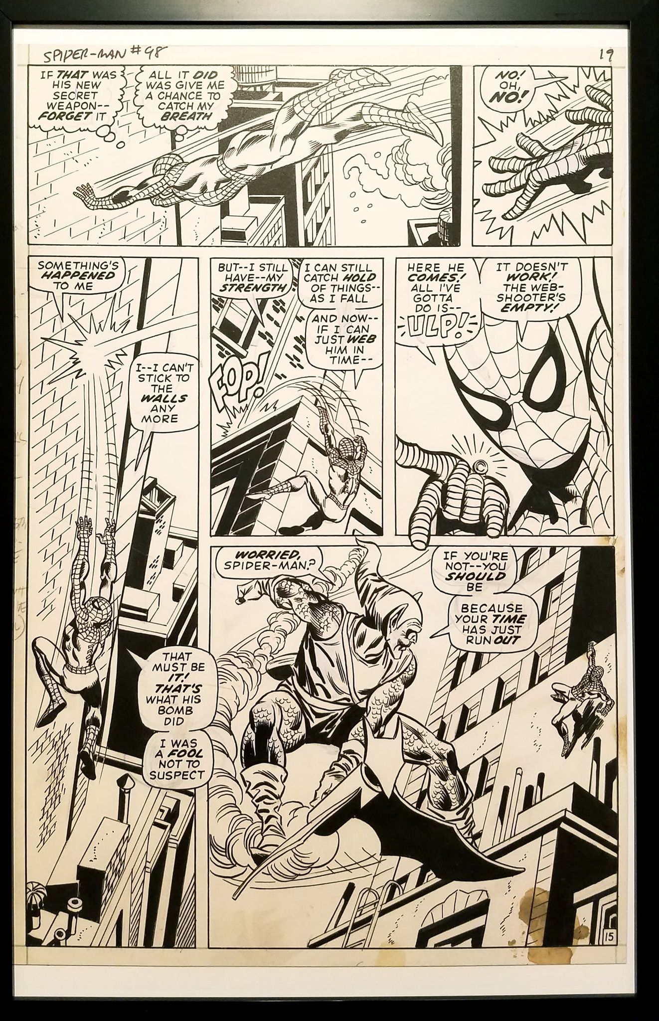 Spiderman Comic Book Pages