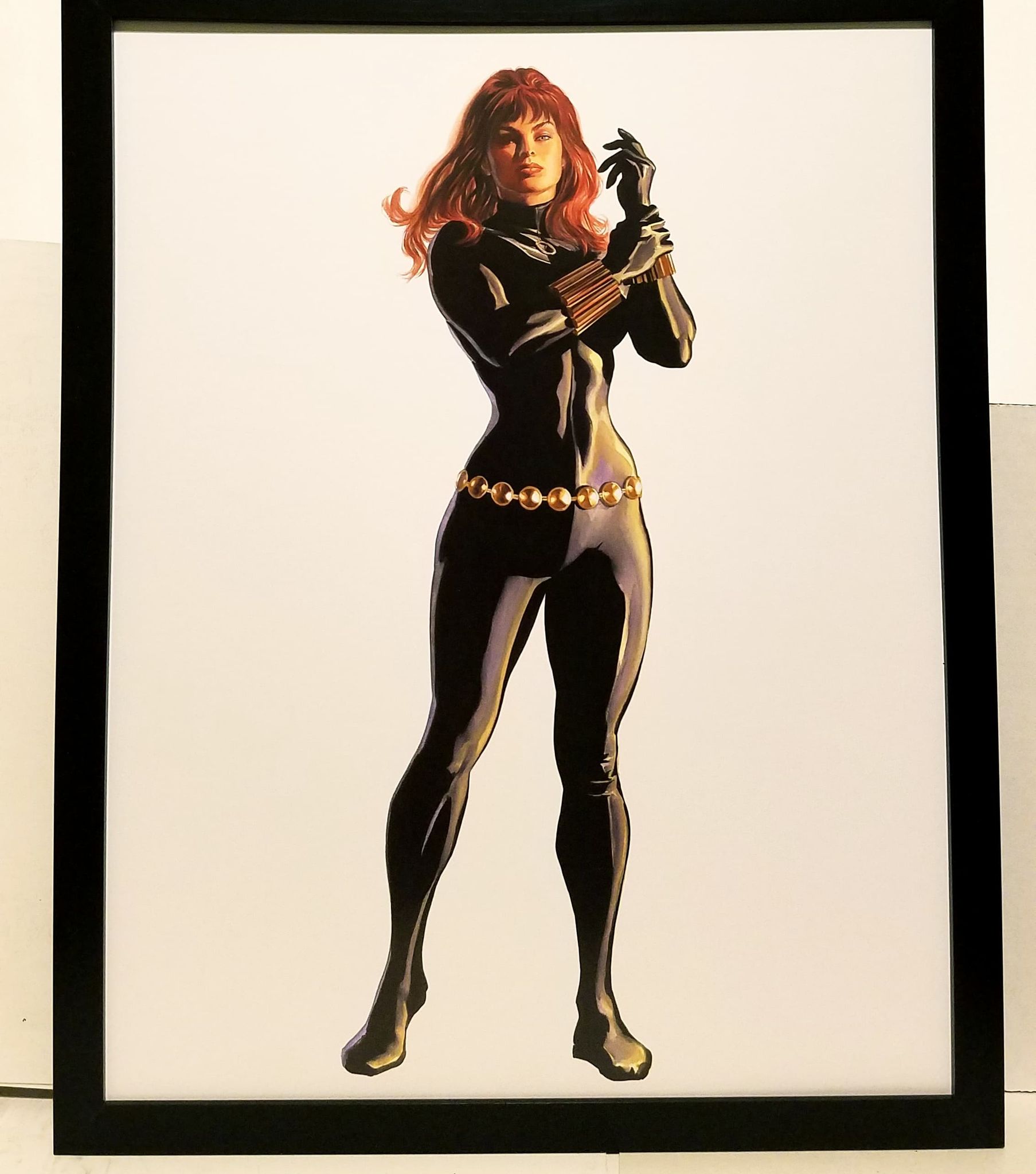 Black Widow Original Comic Art
