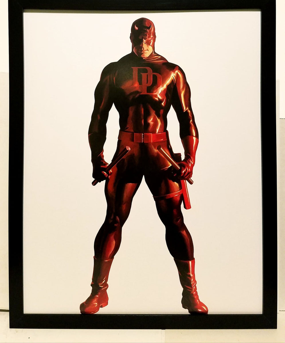 Daredevil Timeless by Alex Ross FRAMED 11x14 Art Print Marvel Comics P ...